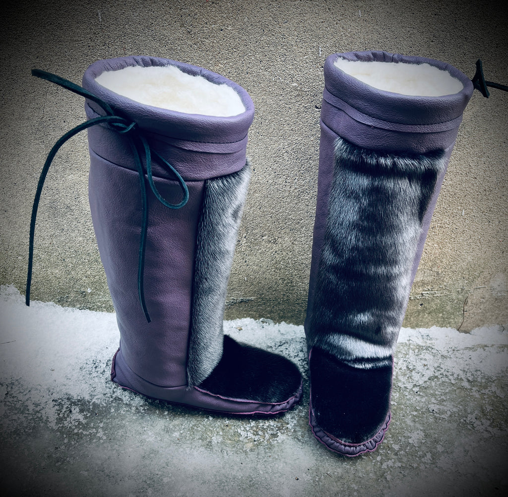 Ready to ship seal Mukluks-size 7 – Brittany's Handmade Designs