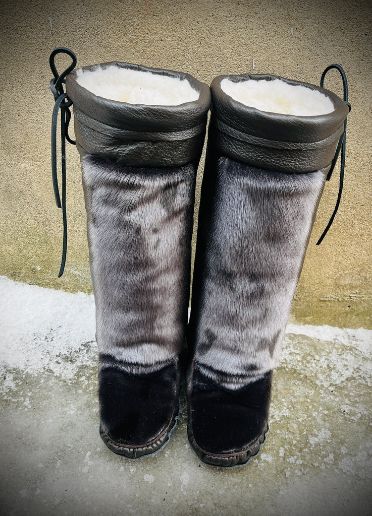 Ready to ship seal Mukluks-size 7 – Brittany's Handmade Designs